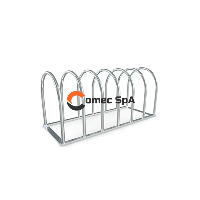 Bicicletero Metálico BCP-6B | Estacionamiento para 6 Bicicletas - Comec ...
