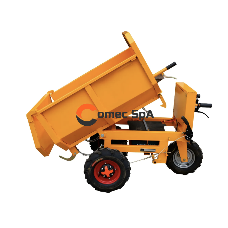 Mini Dumper Eléctrico 600kg | 1000W | Obras y Terrenos Difíciles ...